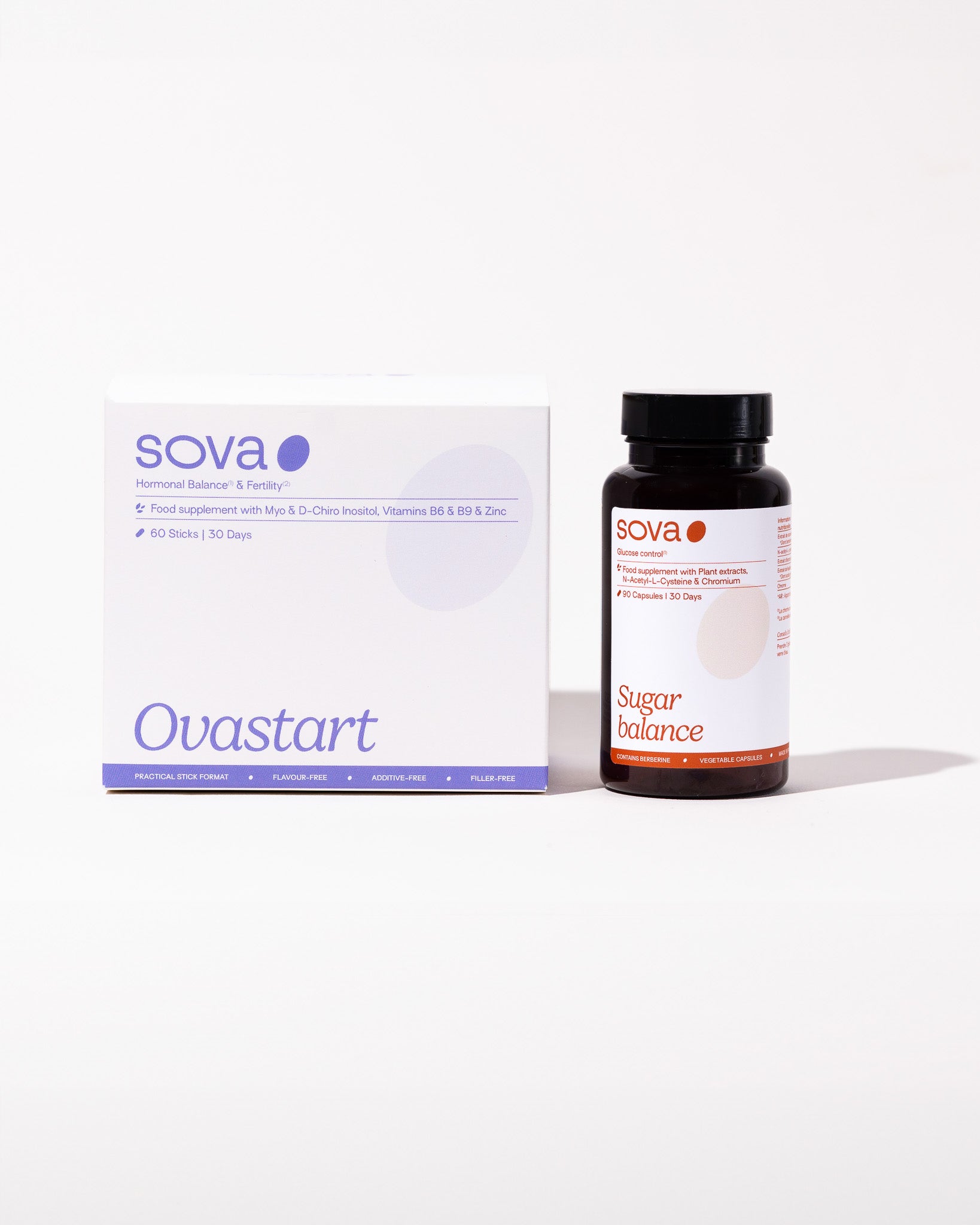 SOVA - Dietary supplements created for women with PCOS