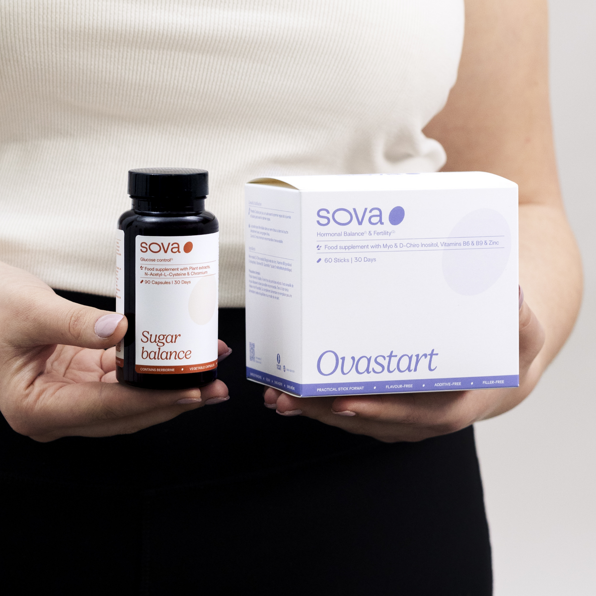 SOVA - Dietary supplements created for women with PCOS